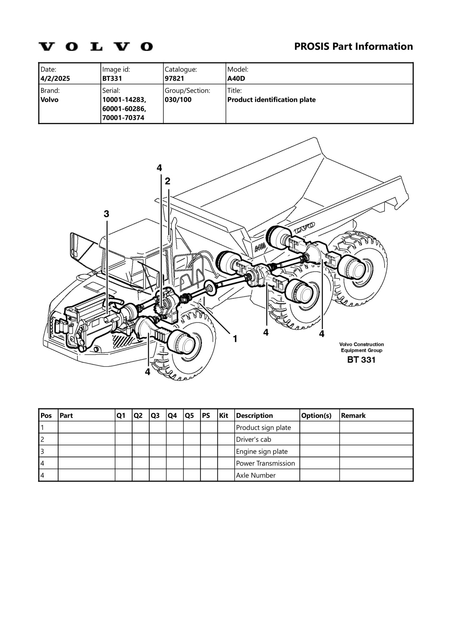 A40D Volvo Part Manual | A Repair Manual Store